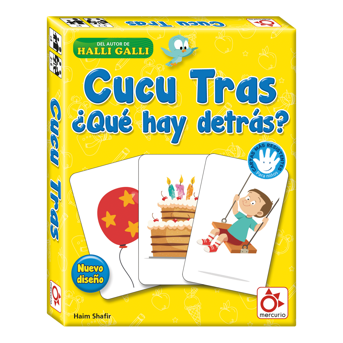 ¡Cucu Tras! - Juego de mesa - Mercurio - Juego de mesa - Juguete educativo