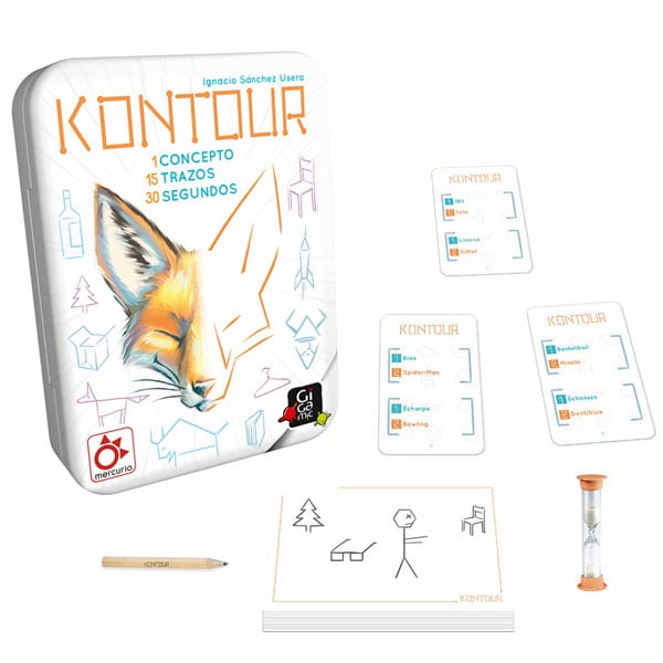 Kontour - Mercurio - Juego de mesa - Juguete educativo