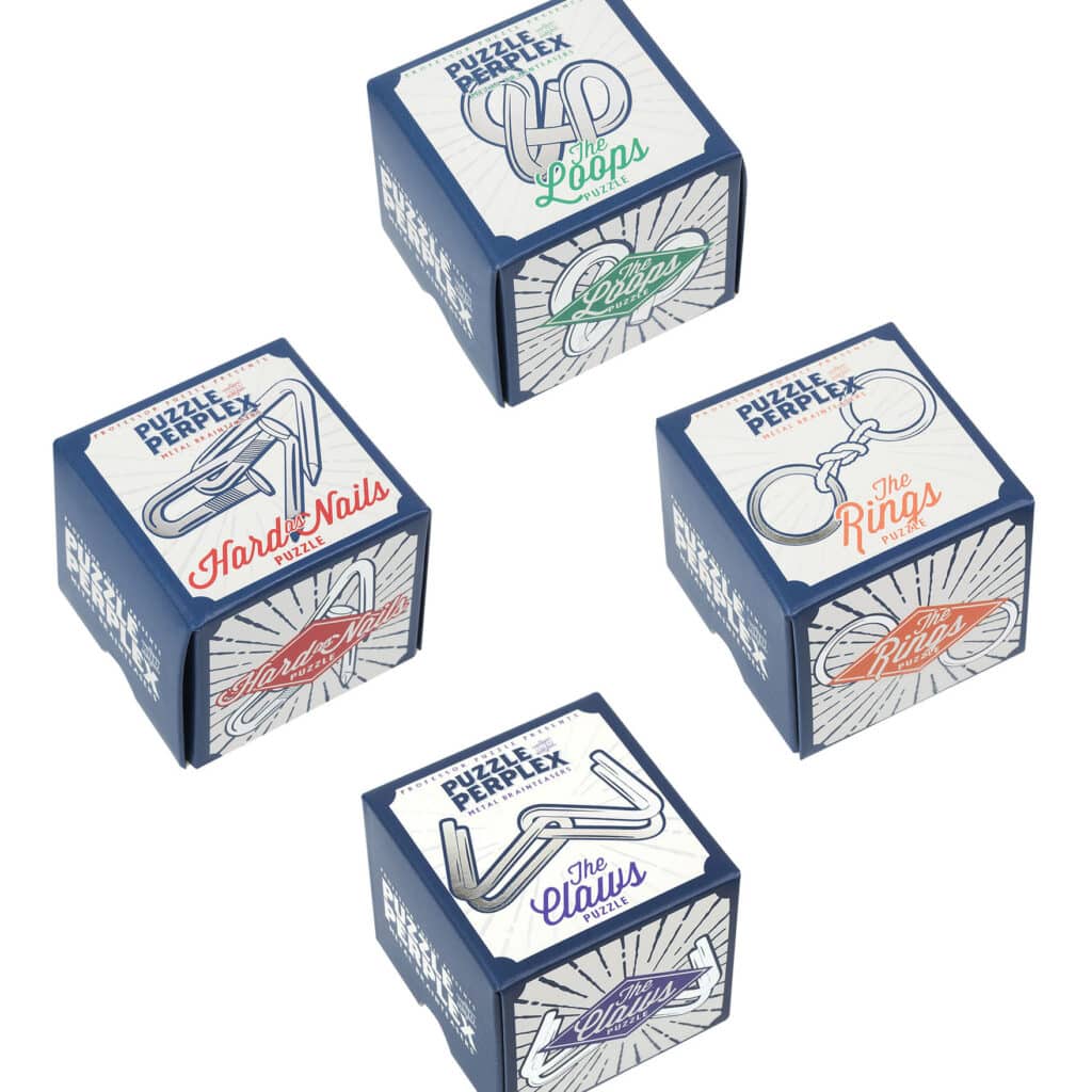 Metal puzzle and Perplex - Professor Puzzle - Rompecabezas