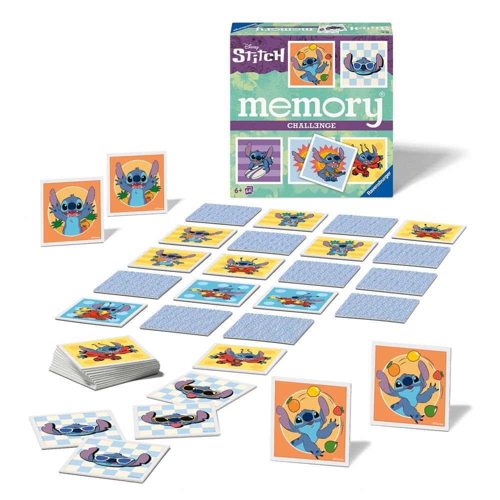 Juego memory Stitch challenge | Indya - Juguetes educativos